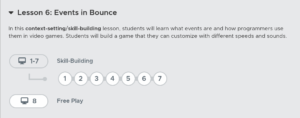 3rd Grade, D. Smith, 04-28 – Code.org Lesson 6: Events in Bounce ...